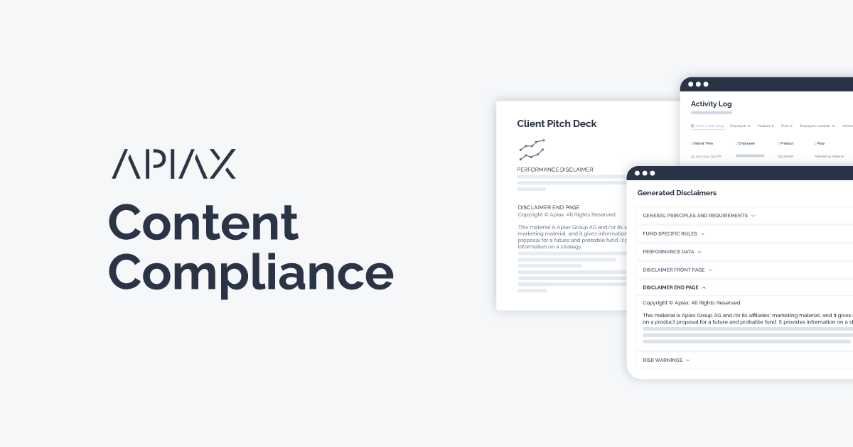 Content Compliance | Apiax